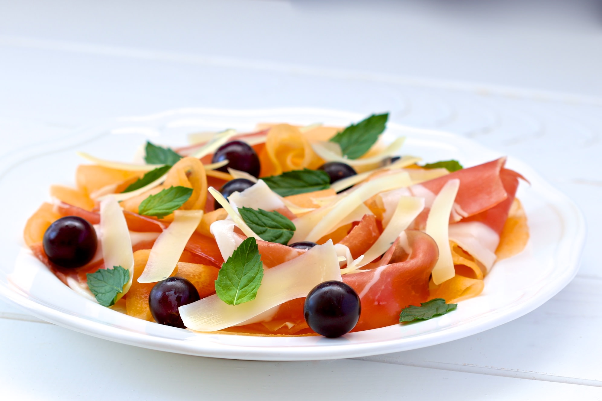 Pršut s dinjom i paškim sirom | Darkova Web Kuharica