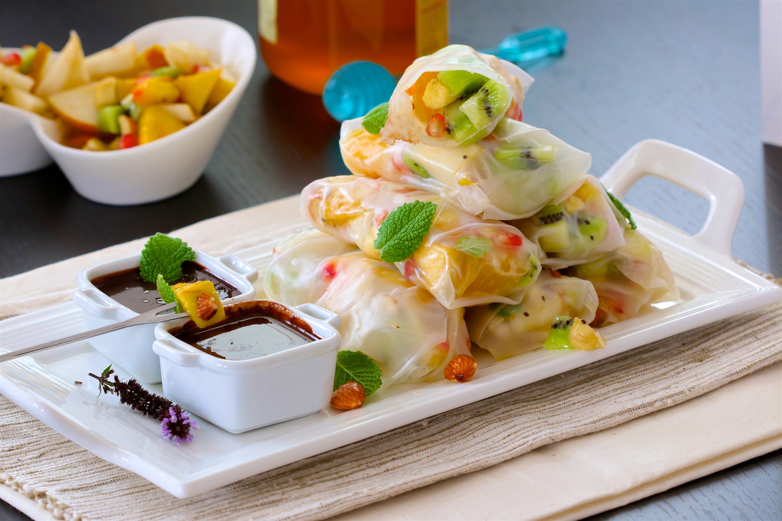 Voćne proljetne rolice | Darkova Web Kuharica